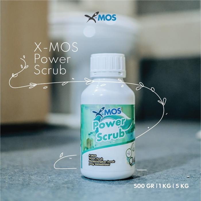 Jual 77b0- X-Mos Power Scrub 1Kg - Pembersih Kaca - Keramik - Stainless ...