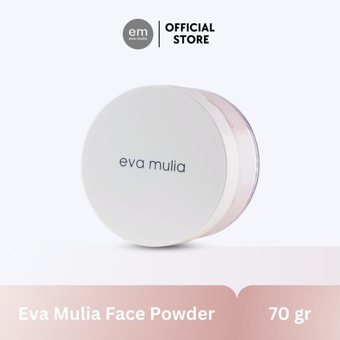 Jual Eva Mulia Face Powder 150gr - Bedak Tabur Tampak Lebih Halus Wajah ...