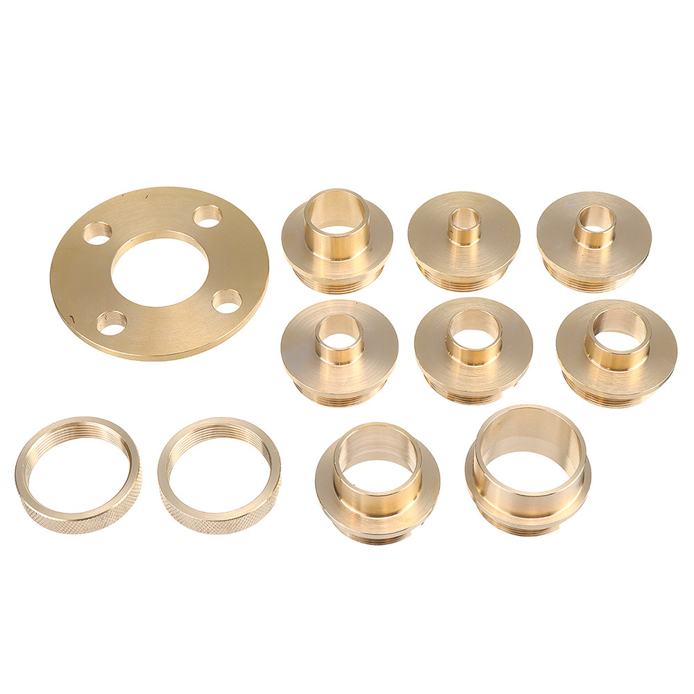 Jual 11Pcs/Kit 10-30mm Pure Copper Bushing Guides Premium Template ...