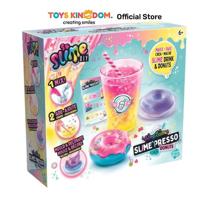 Jual Canal Toys Set So Slime Diy Slimelicious Slimepresso Drinks Coffee ...