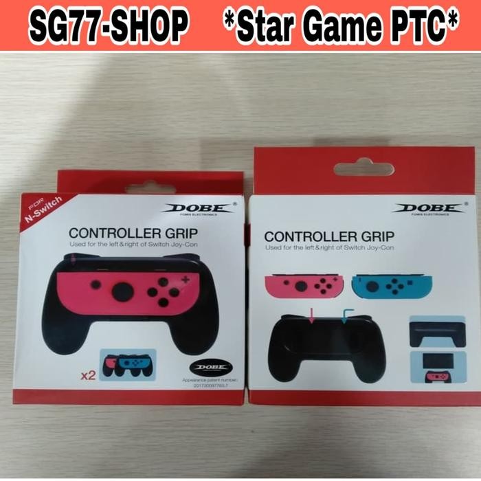 Jual Dobe Controller Grip Nintendo Switch Joy-con Handle Double Kit 2 ...