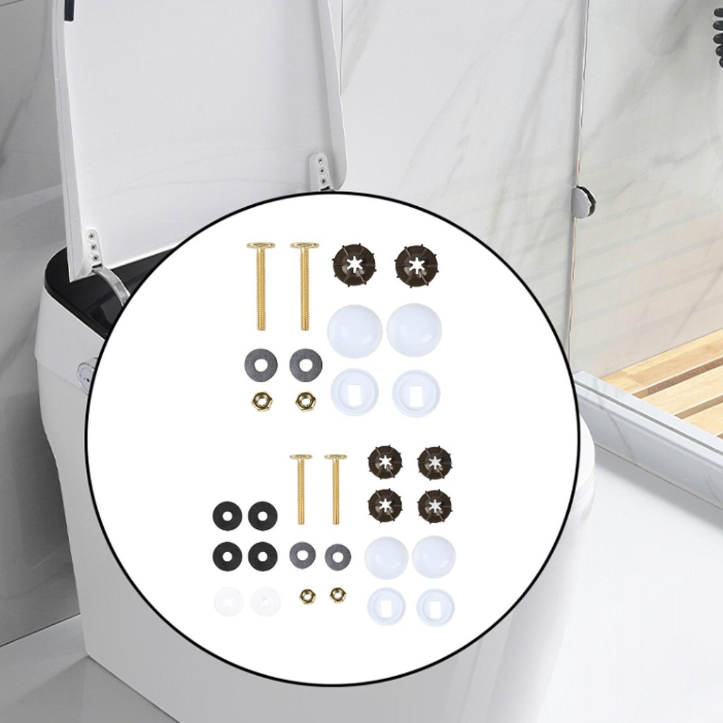 Jual Toilet Bowl To Floor Toilet Floor Bolt And Screw Kit Spare Parts ...