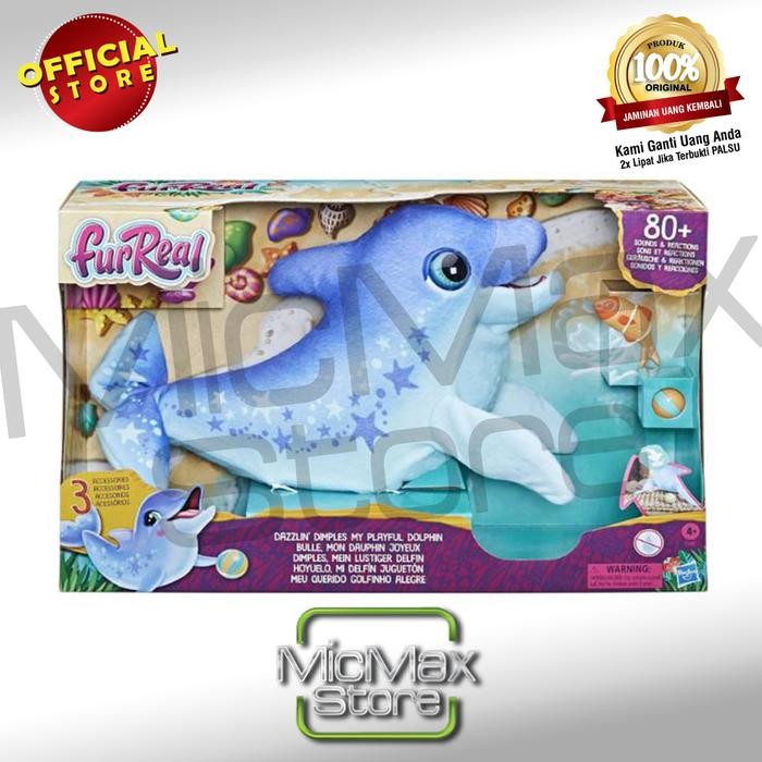 Jual FurReal Dazzlin Dimples My Playful Dolphin Interactive Doll F2401 ...