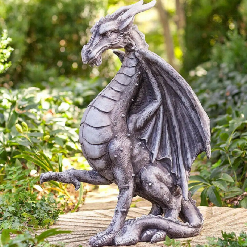 Jual Big Squatting Dragon Gothic Dragon Biplane Noble Dragons ...