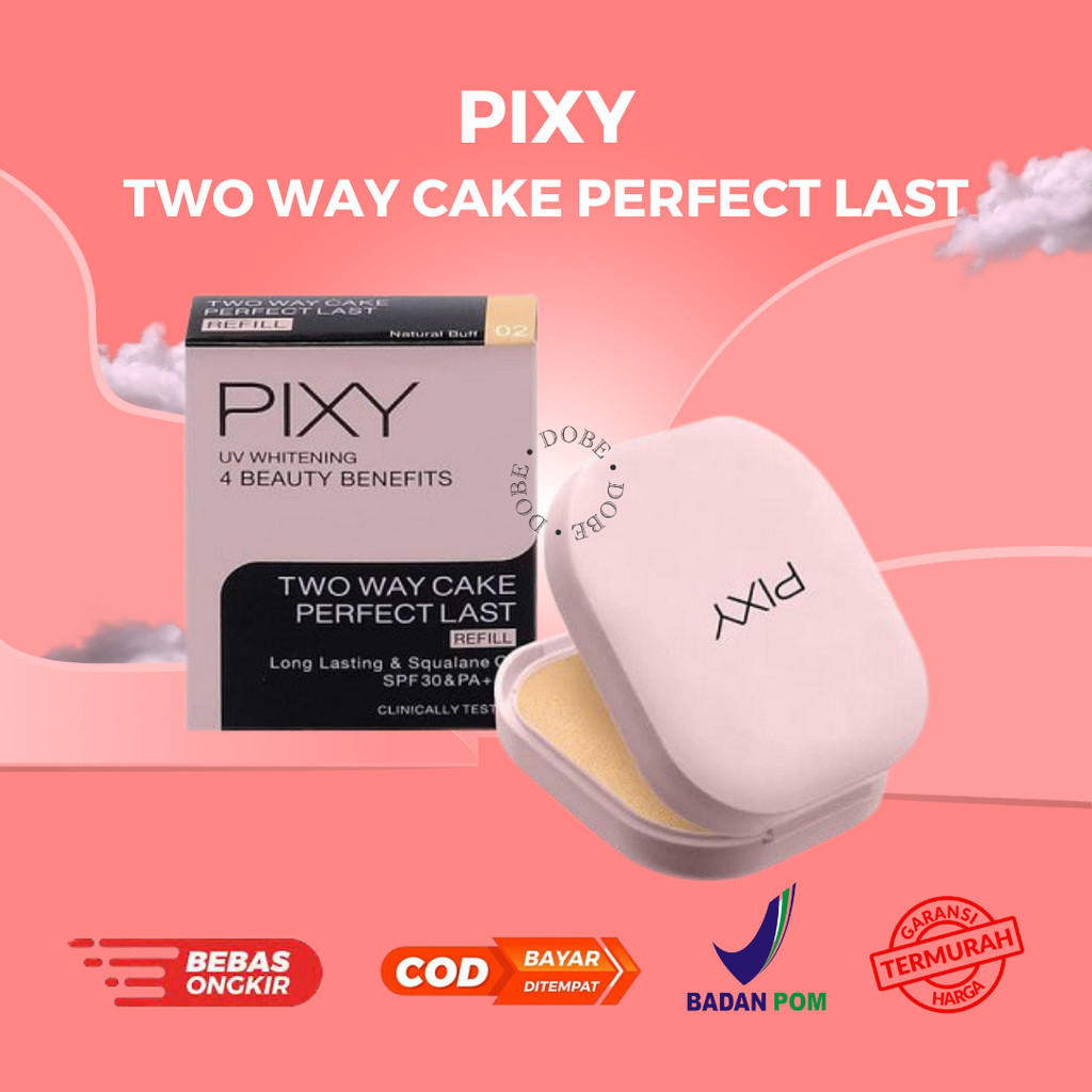 Jual PIXY Two Way Cake Perfect Last & Refill | Shopee Indonesia