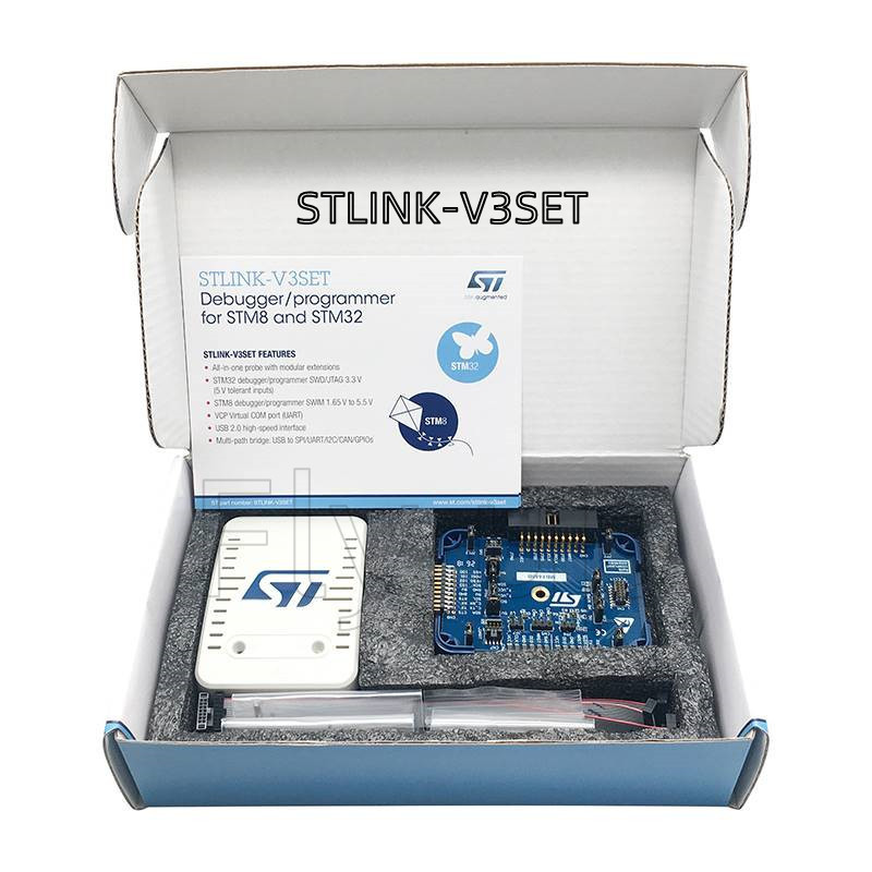 Jual Baru 1 Pcs X Stlink V3set Processor Based Stm8s Stm32 Programmer 5v Usb 2 0 Jtag Dfu