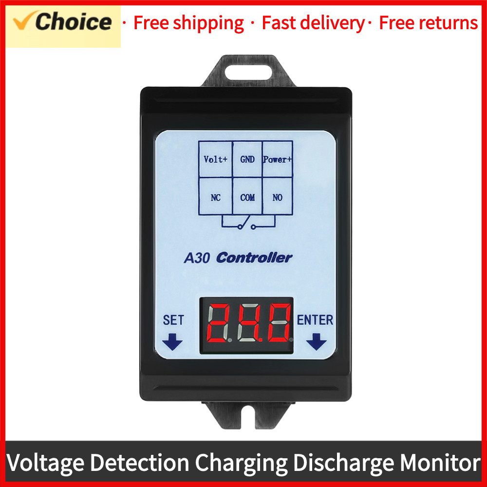 Jual TERLARIS DC 6~80V Voltage Detection Charging Discharge Monitor ...