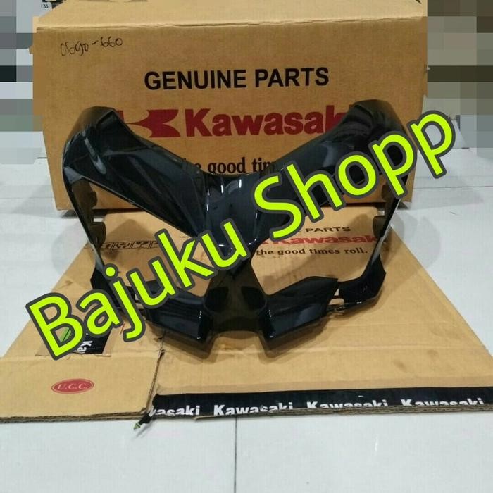 Jual Cover Batok Lampu New Ninja 250Fi 250 Fi Hitam Original Kawasaki ...
