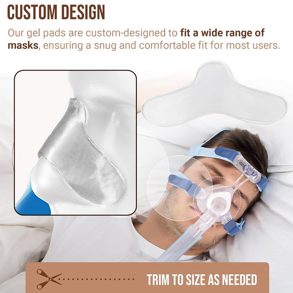 Jual 1-5Pcs Nasal Pads For CPAP Mask Nose Pads Sleep Apnea Mask Comfort ...