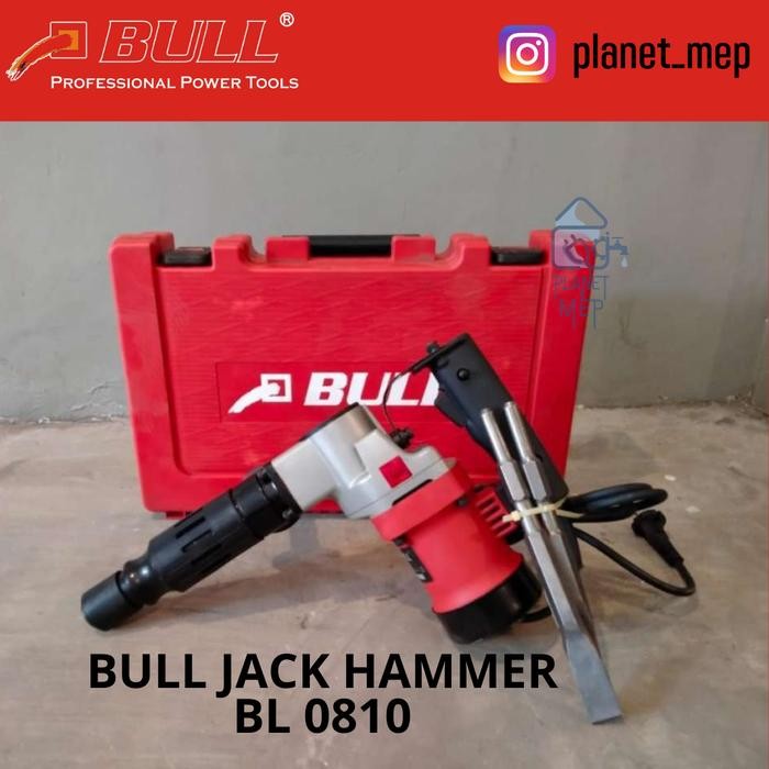 Jual +++++] BULL BL 0810 MESIN BOR BOBOK BETON / DEMOLITION JACK HAMMER ...