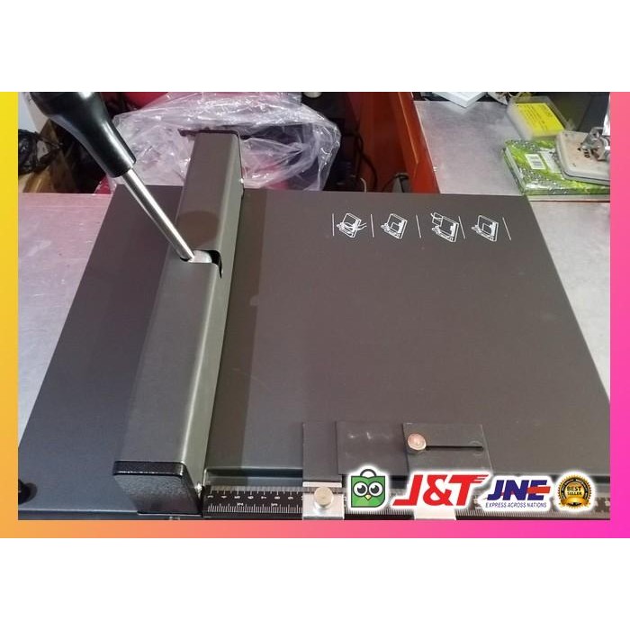 Jual MESIN CREASING MANUAL + PERFORASI MANUAL 2 IN 1 MULTIFUNGSI 350 MM ...
