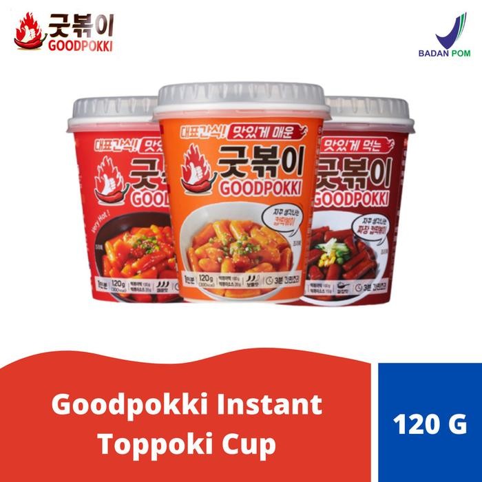 Jual ORIGINAL! Goodpokki Instant Toppoki Cup Ori Korea | Shopee Indonesia