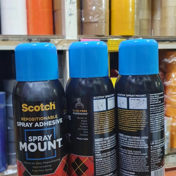 Jual LEM SOMPROT 3M SCOTCH SPRAYMOUNT 3M | Shopee Indonesia