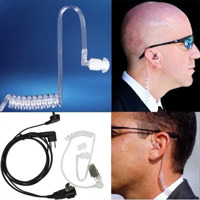 Jual New Headset Handsfree Fbi Walkie Talkie Ht Taffware Earphone Fbi