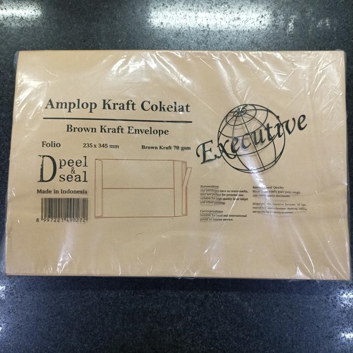 Jual AMPLOP COKLAT FOLIO SEAL PEREKAT KODE 788 | Shopee Indonesia