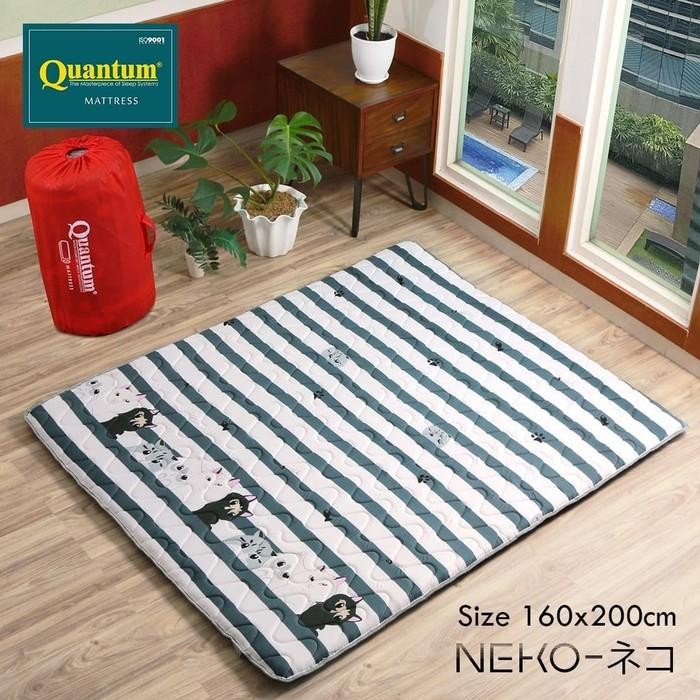 Jual Pilihan- (Gojek) Quantum Kasur Lantai Kasur Lipat Gulung Neko 160 ...