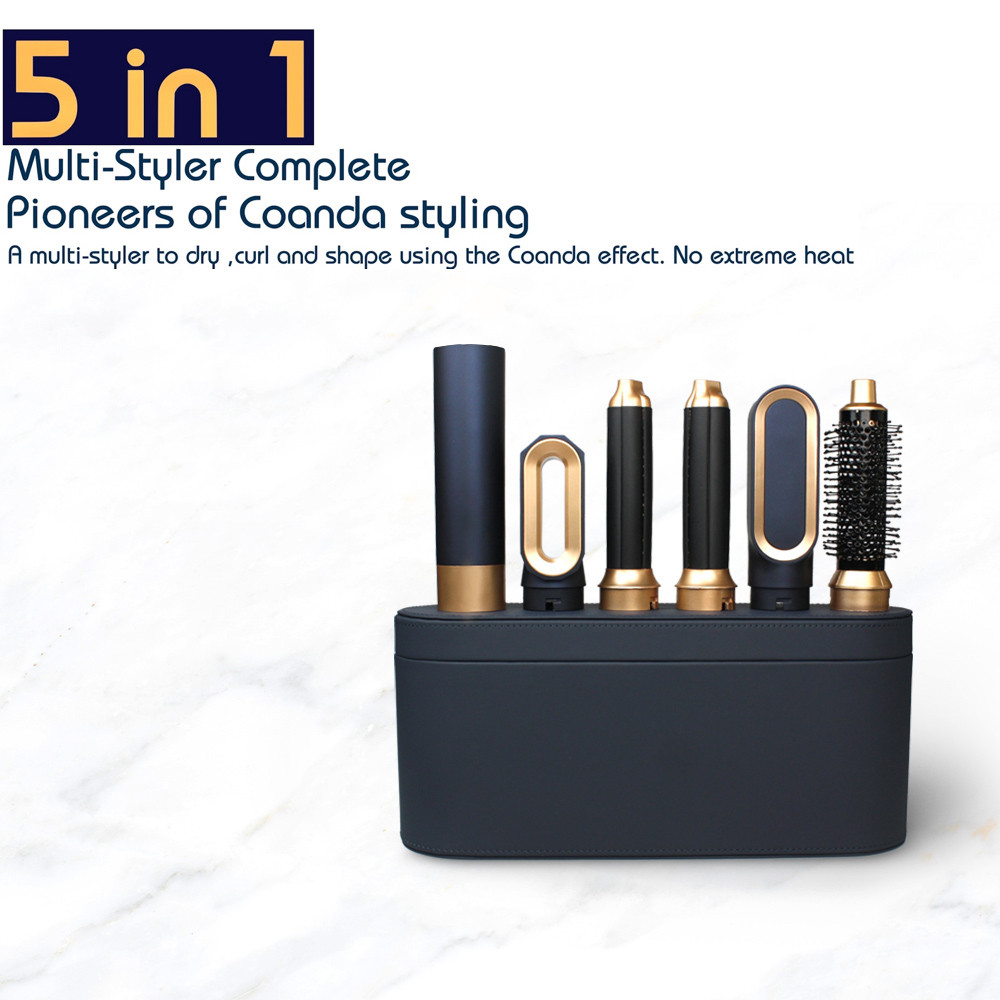 Jual 5 in 1 Hair Dryer With Electric Curling Iron Hair Curler Dryers ...