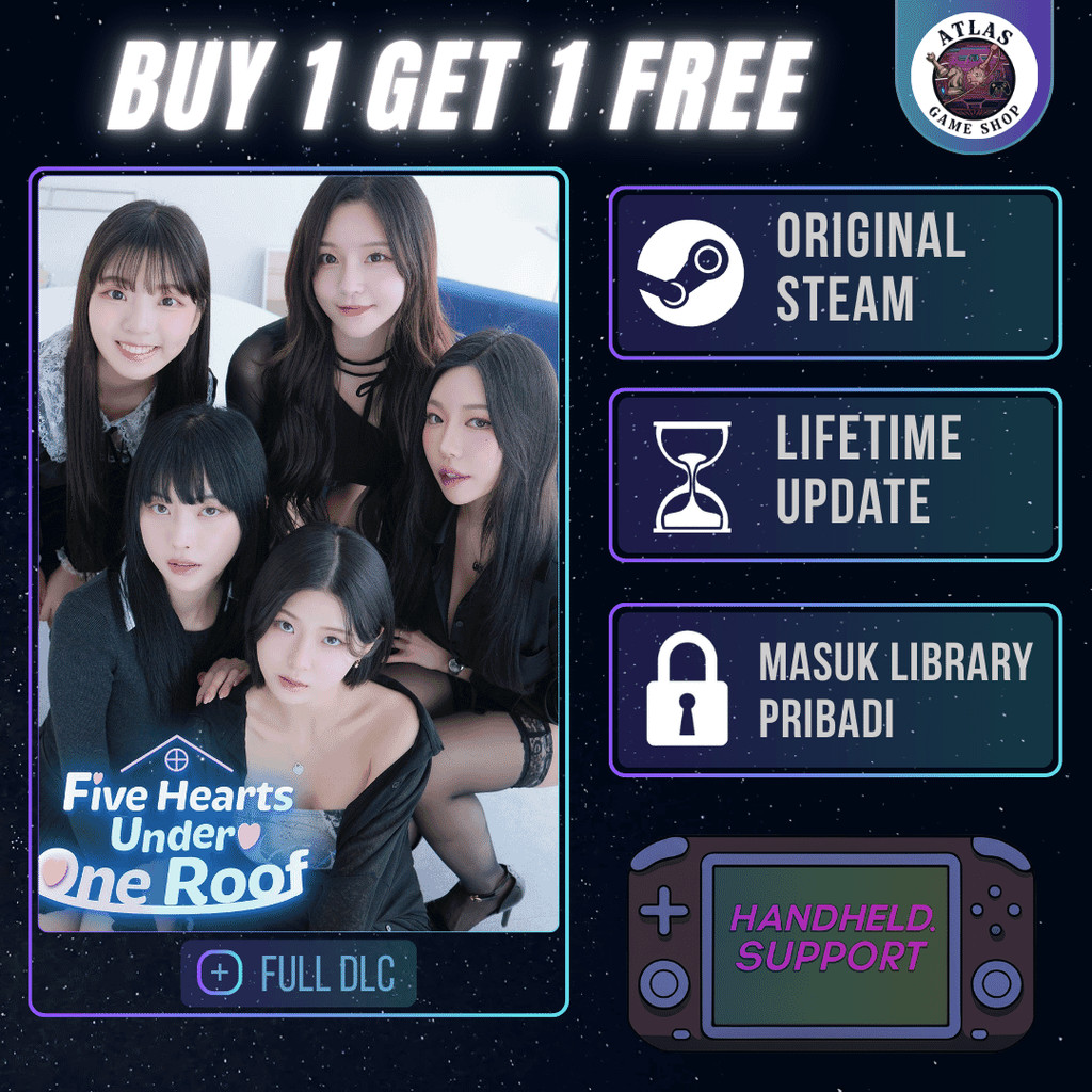 Jual Five Hearts Under One Roof PC Steam Game Original | Shopee Indonesia