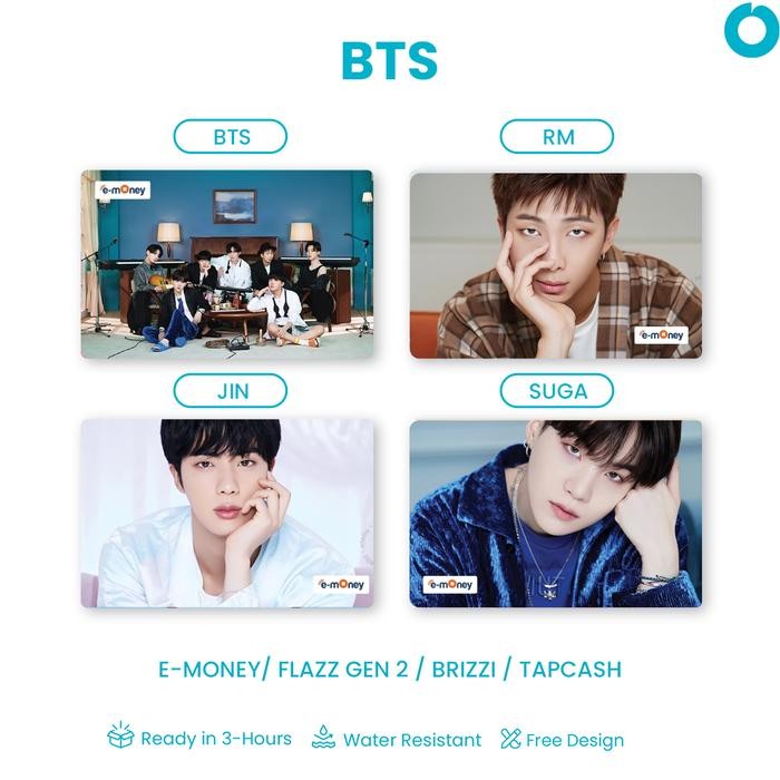 Jual Pilihan- Kartu Flazz Bca Gen 2 Bts Be Flazz Card Bts Army Kpop ...