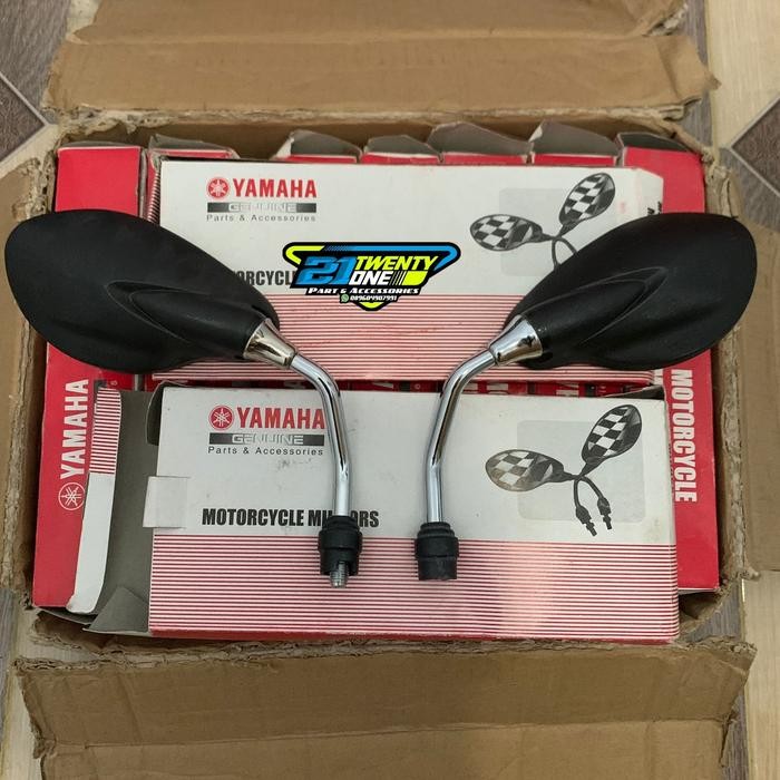 Jual Spion Yamaha X1 125Z Original Yamaha Malaysia Chrome | Shopee ...