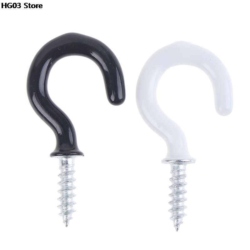 Jual 100% Brand New 10Pcs Mug Shouldered Hanger Cup Hooks Heavy Duty ...