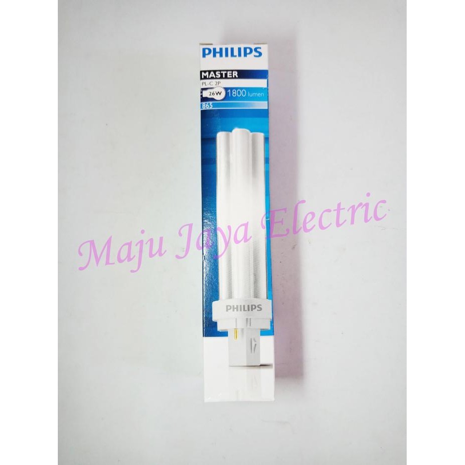 Jual Pilihan- Lampu Philips Master Pl-C Plc 2P 26 Watt 26 W Putih Lampu Tusuk G24D-3 | Shopee ...