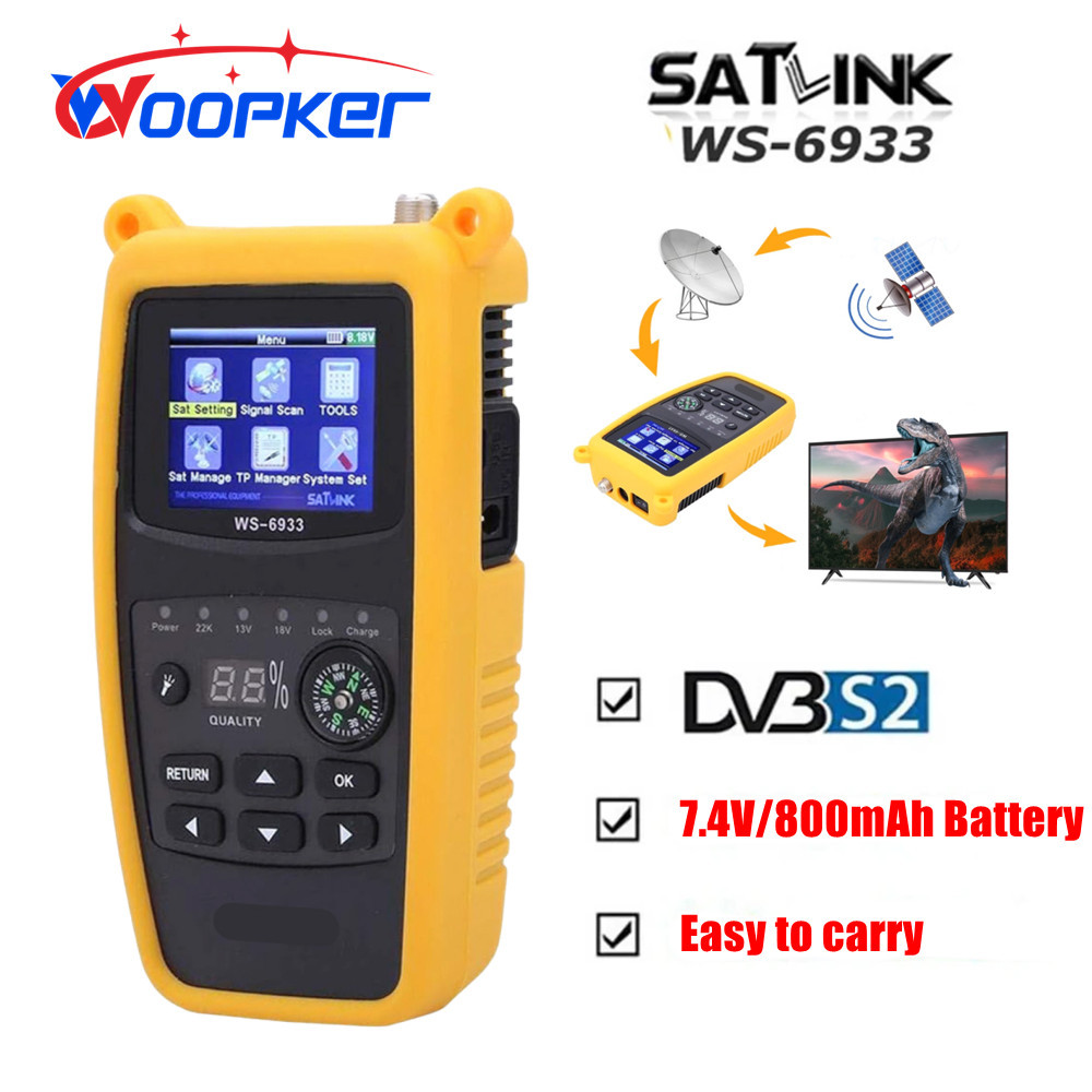 Jual Terbaik Woopker WS-6933 DVB-S2 FTA C&KU Band Digital Satellite ...