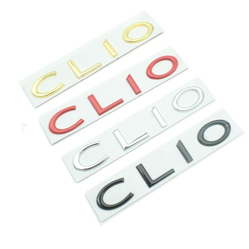 Jual IMPORT 3D Metal Clio Logo Car Emblem Badge Body Sticker For ...