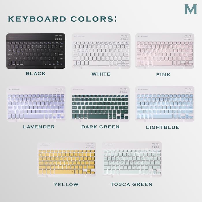 Jual dg88- Mils Bluetooth Keyboard Case For Xiaomi Tab Mipad 5 Redmi ...