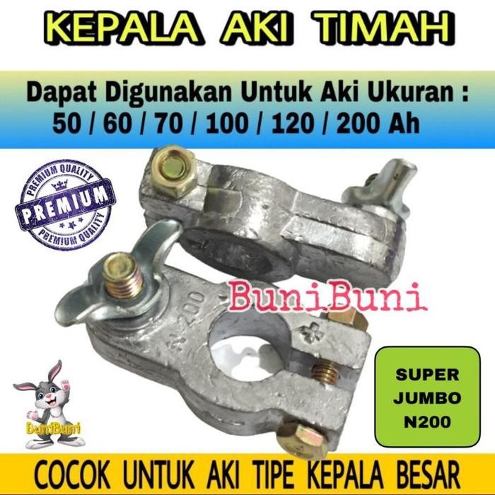 Jual Jual Kepala Aki Mobil Ukuran Besar / Terminal Klem Aki Mobil Bahan ...