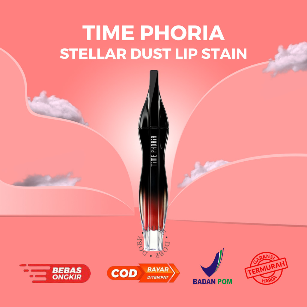 Jual TIME PHORIA Stellar Dust Lip Stain All Shade - 5ml | Shopee Indonesia