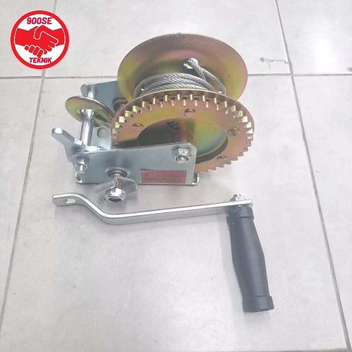Jual HAND WINCH 1200 2400 3000 LBS KATROL MANUAL BOAT WINCH | Shopee ...