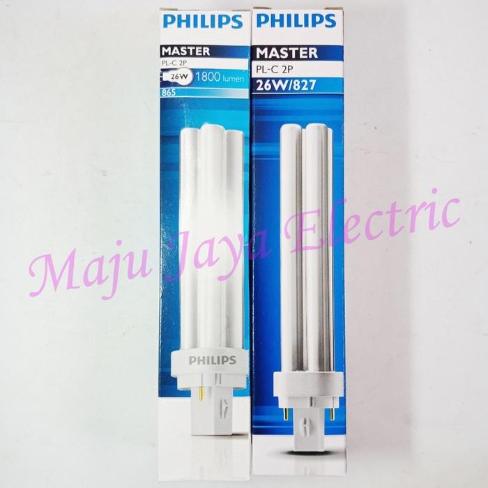 Jual Pilihan- Lampu Philips Master Pl-C Plc 2P 26 Watt 26 W Putih Lampu ...