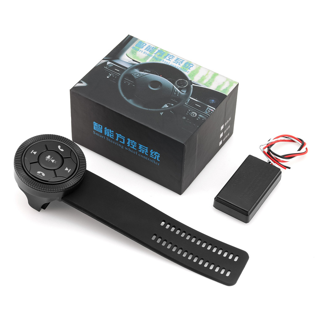 Jual Universal Bluetooth-Compatible Car Steering Wheel Remote Control ...