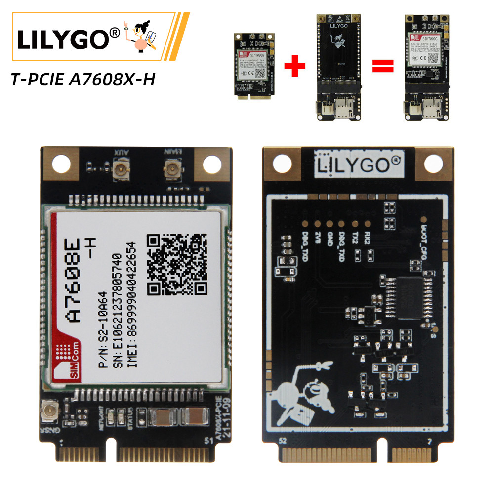 Jual BEST LILYGO® TTGO T-PCIE A7608X-H 4G ESP32-WROVER-E Development ...
