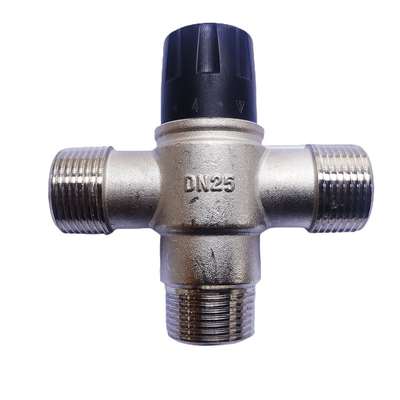 Jual DN15 DN20 DN25 DN32 Thermostatic Mixing Valve With Screwed for Hot ...