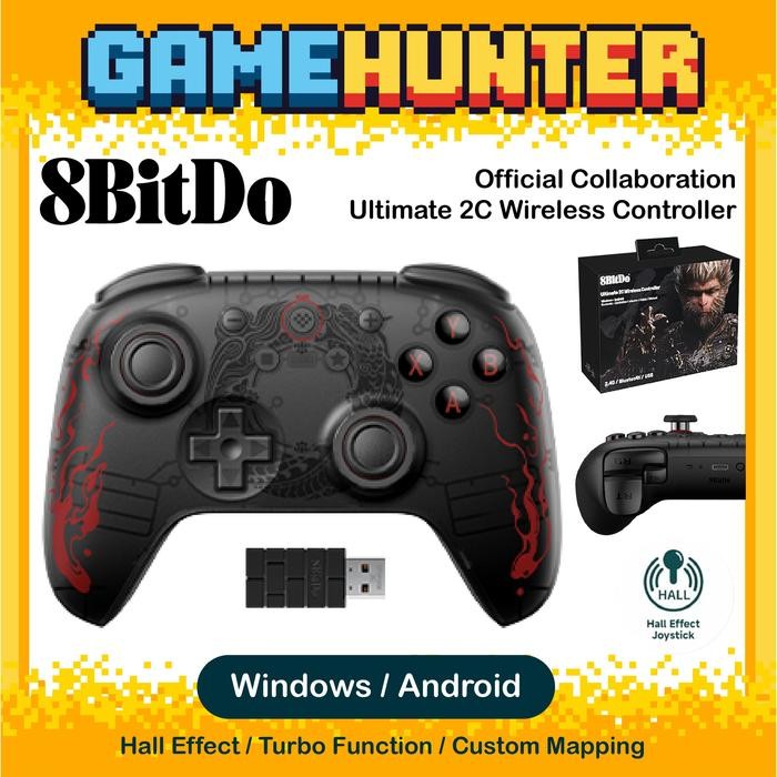 Jual 8BitDo Ultimate 2C Wireless Controller Black Myth Wukong Official ...