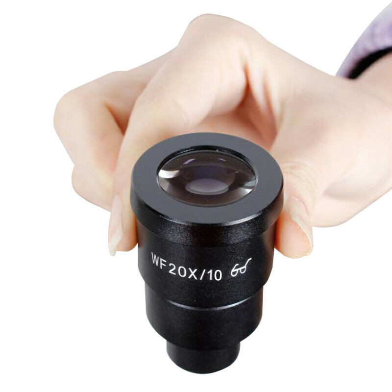 Jual 20X/10 Stereo Microscope Eyepiece WF20X Wide Field High Eye Point ...