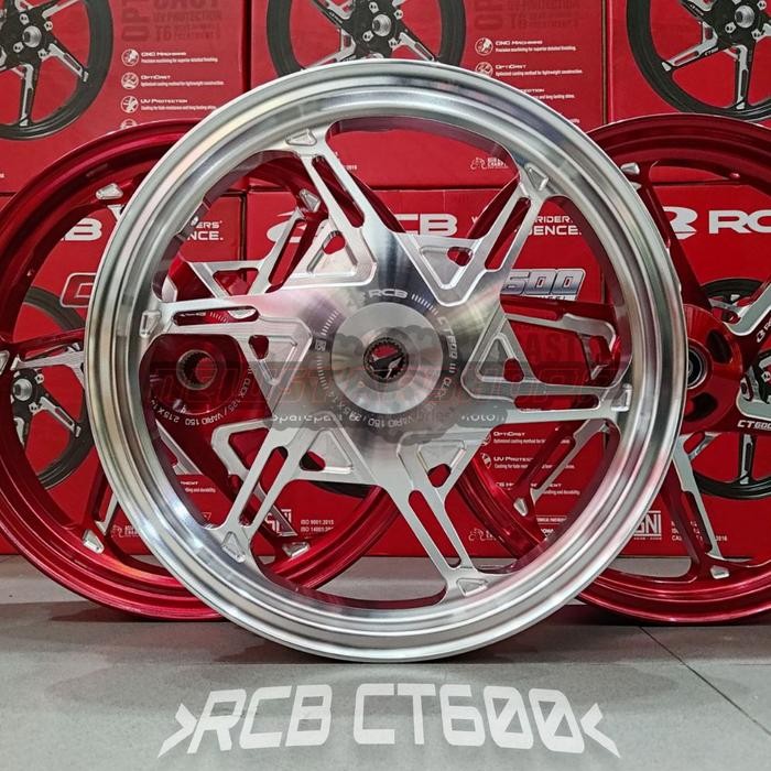 Jual Velg Velek Pelek Racing Rcb Ct600 Ct-600 Sport Rim Palang 6 Cnc ...
