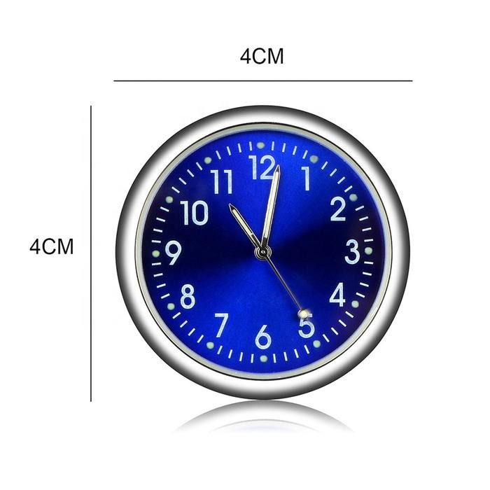 Jual CAR DASHBOARD MINI ANALOG CLOCK PREMIUM JAM INTERIOR DASHBOARD ...