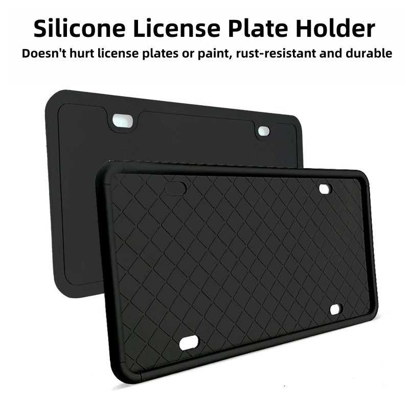 Jual For Silicone License Plate Holder U.S. Specification Automobile ...