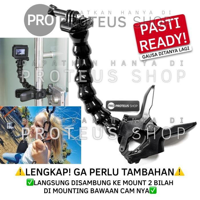 Jual 9rgt- Jaws Flex Clamps Clamp Mount Tiang Sepeda Dji Osmo Action ...