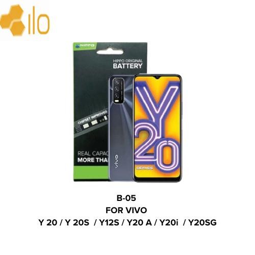 Jual Ready Hippo Baterai VIVO B-05 Y20 / Y20S / Y20A / Y20i / Y20SG ...
