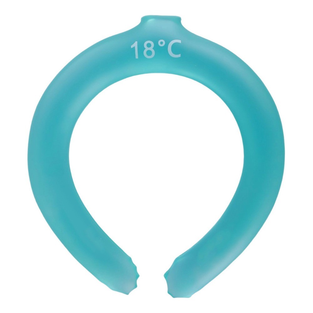 Jual Reusable Neck Cooling Tube Wearable Body Cooling Ice Pillow ...