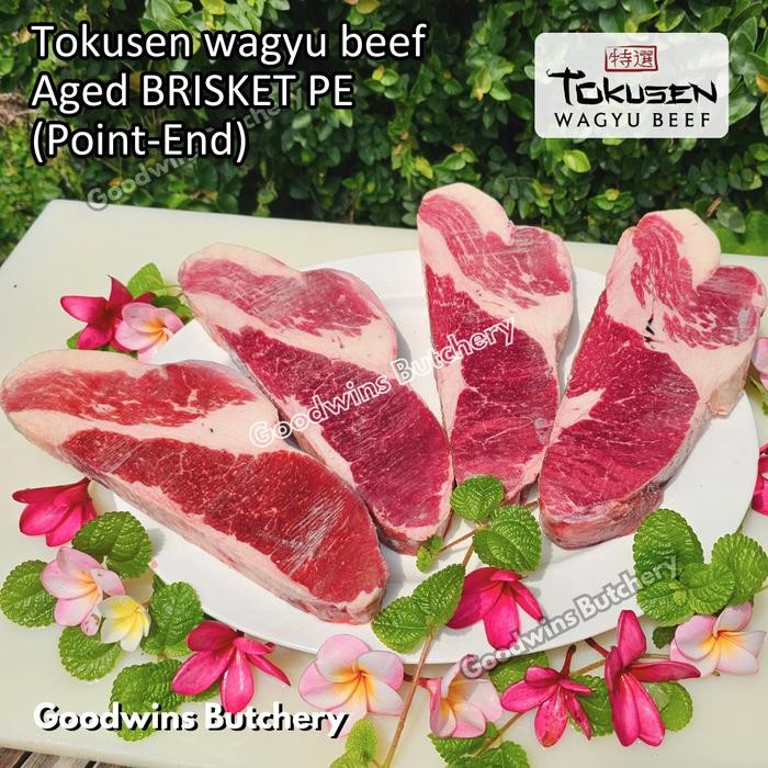 Jual Beef wagyu Tokusen BRISKET PE (Point-End) marbling MBS-5 daging ...