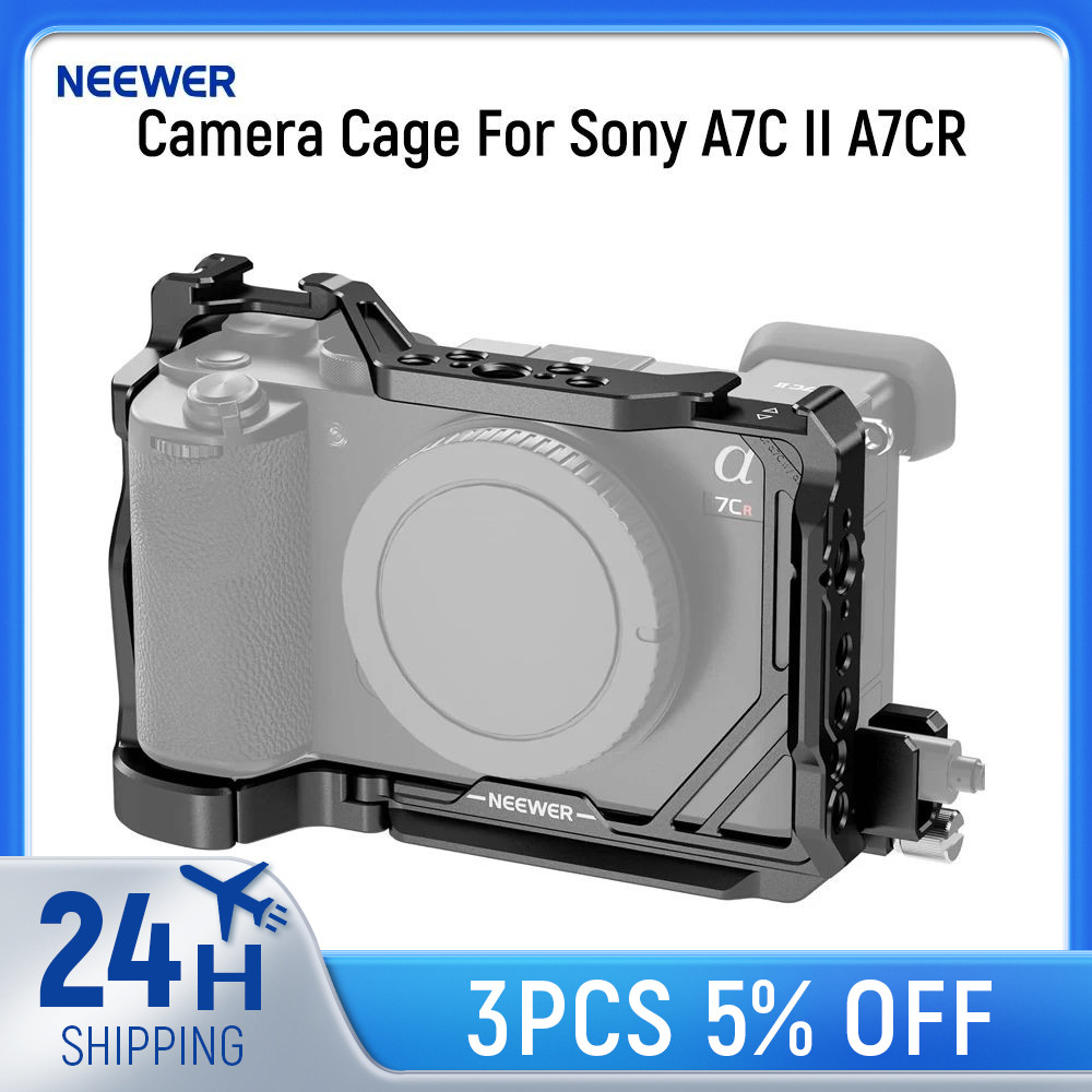 Jual Neewer A7C Ii A7Cr Camera Cage, Aluminum Video Rig With Qr Base ...