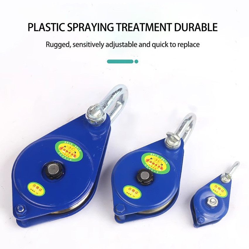 Jual New 0.3-2 Pulley Unloading Wheel Spraying Plastic Roller Type ...