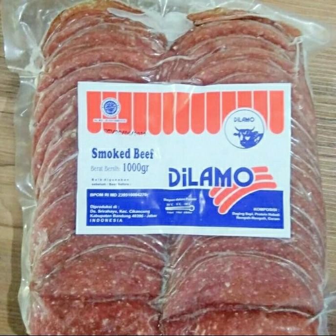 Jual Pilihan- Dilamo Smoked Beef 1Kg /Daging Sapi Asap Dilamo | Shopee ...