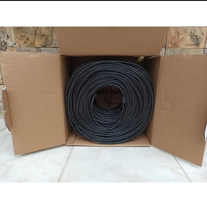 Jual Kabel Lan Stp Ftp Outdoor Cat5E Cca 305M Zimm Link | Shopee Indonesia