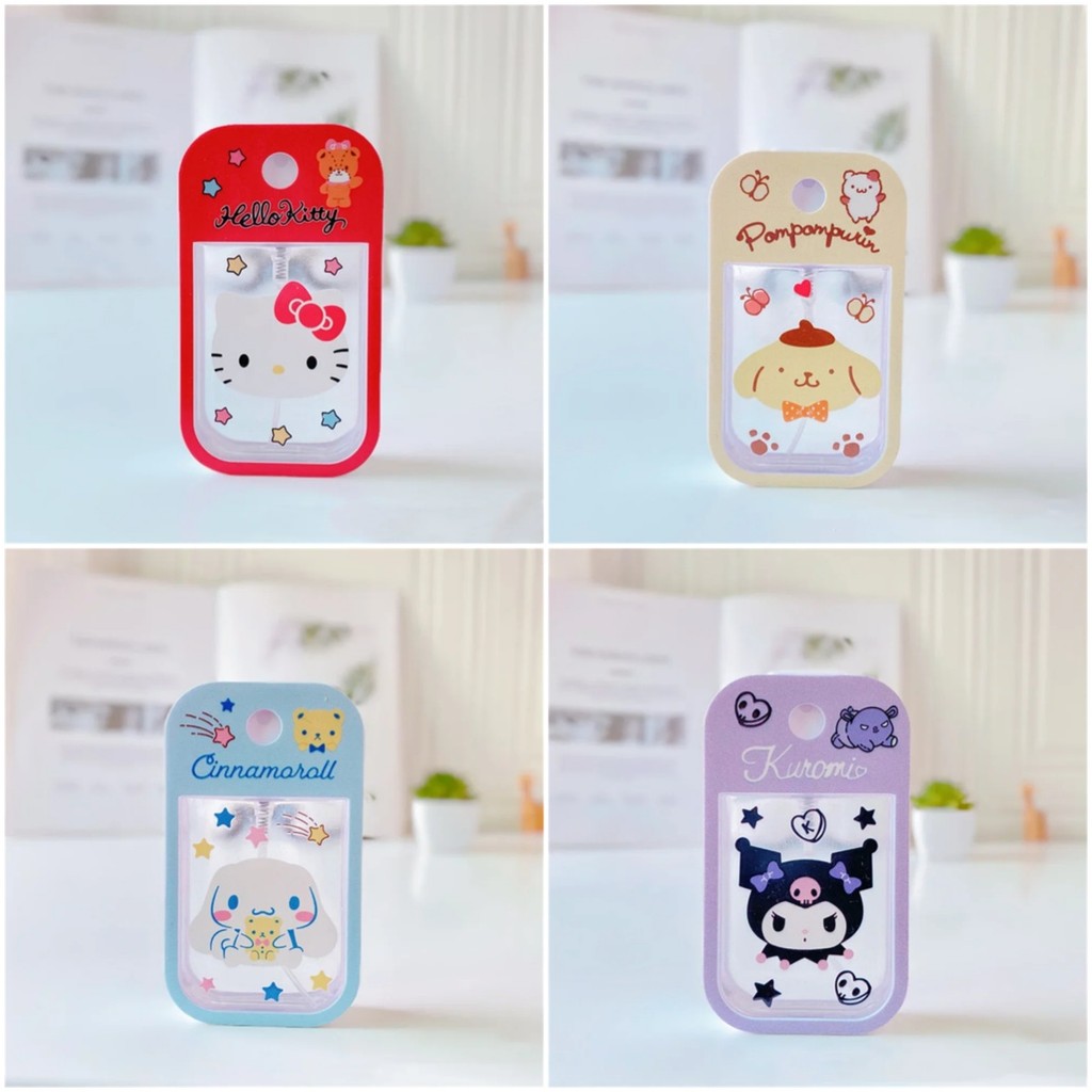 Jual 50ML Sanrio Filling Bottle Cartoon Hello Kitty Cinnamoroll Kuromi ...